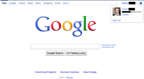 Google: New Nav Bar is For Your Privacy - Search Engine Watch