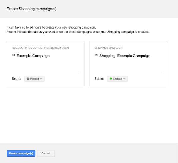 Google Creates Shopping Campaigns “Upgrade Tool” for AdWords ...